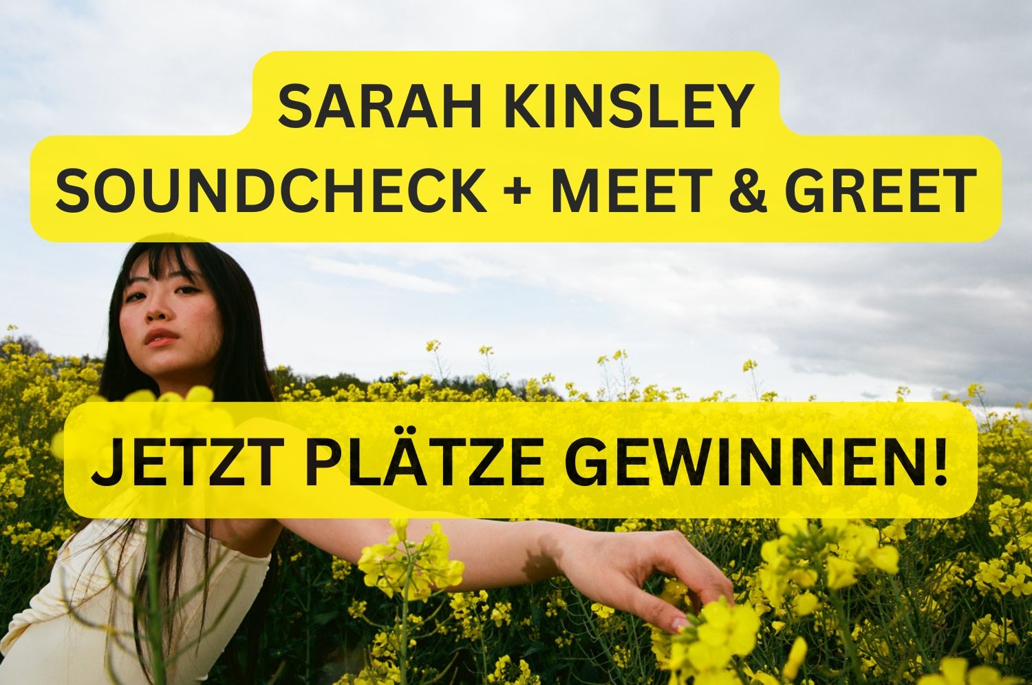Sarah Kinsley Soundcheck + Meet & Greet
